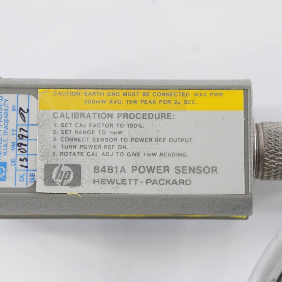 [DW]USED 8日保証 HP 8481A POWER SENSOR パワーセンサー [ST04566-0028] : DIRWINGS ...
