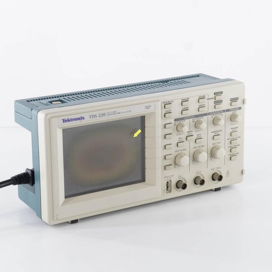 [DW]USED 8日保証 Tektronix TDS 220 TDA220 DIGITAL REAL-TIME OSCILLOSCOPE ...