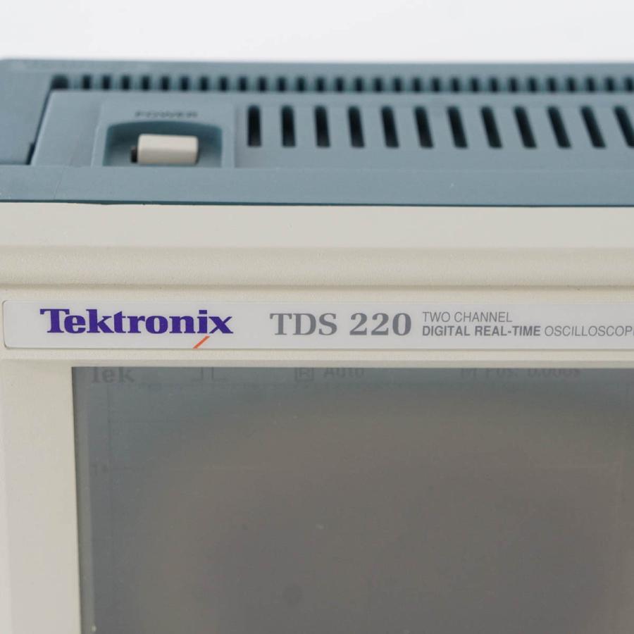 [DW]USED 8日保証 Tektronix TDS 220 TDA220 DIGITAL REAL-TIME OSCILLOSCOPE ...