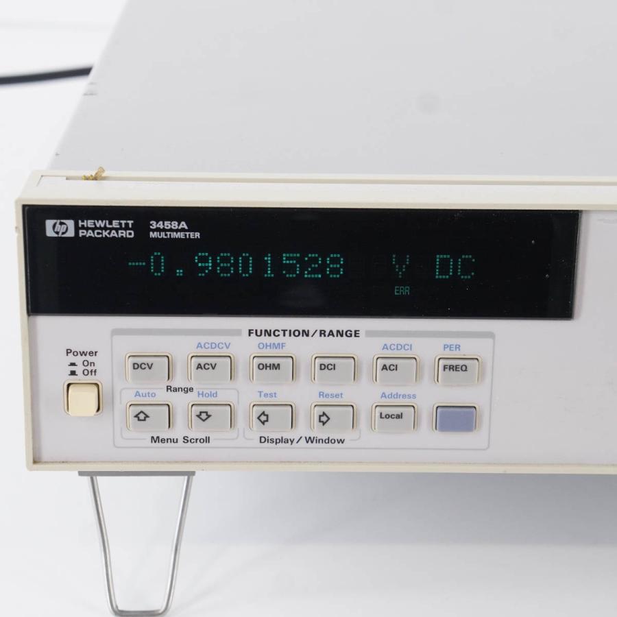[DW]USED 8日保証 hp 3458A MULTIMETER マルチメーター 取扱説明書 [04576-0002] : ソクラボショップ ...