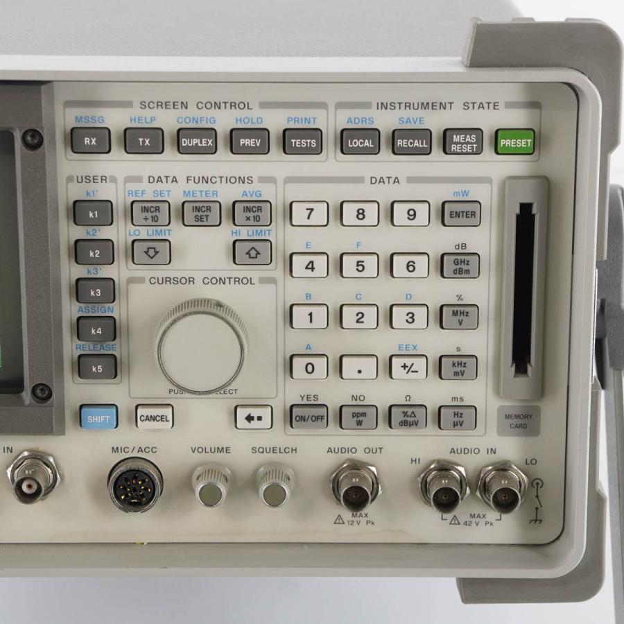 [JB]USED 現状販売 hp 8920B RF COMMUNICATIONS TEST SET コミュニケーションテストセット OPT ...