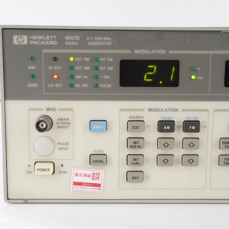 [JB]USED 現状販売 hp 8657B SIGNAL GENERATOR シグナルジェネレーター OPT 001 0.1-2060MHz ...