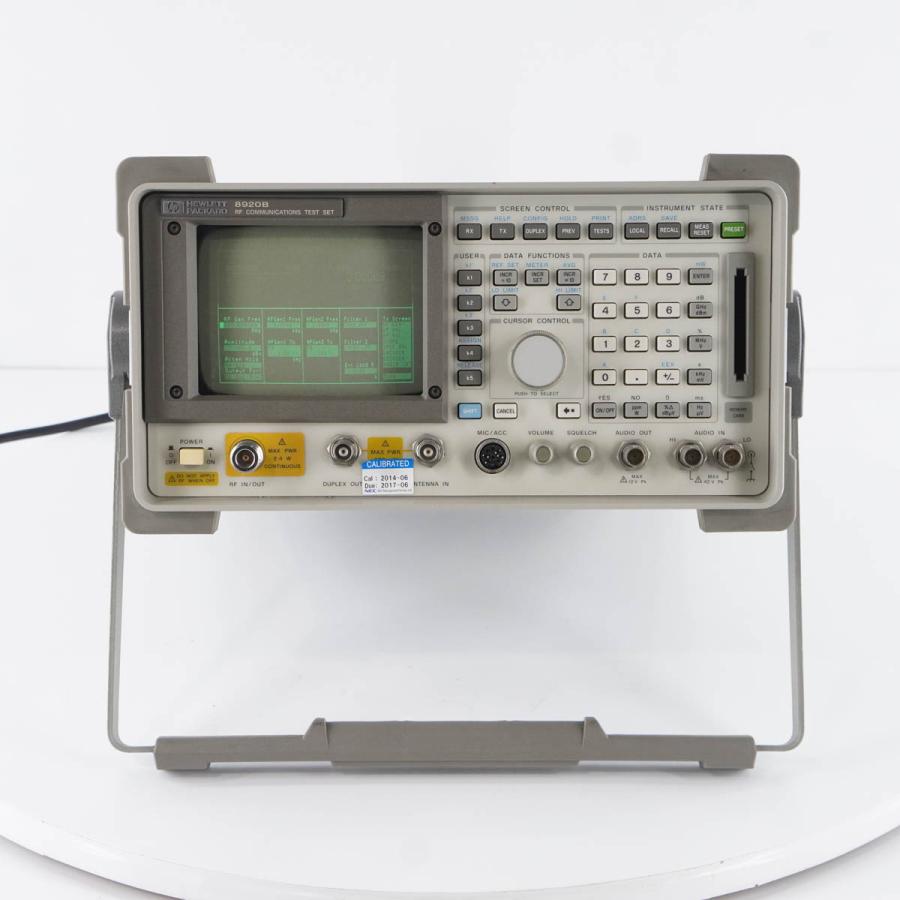 [DW]USED 8日保証 06/2020CAL hp 8920B RF COMMUNICATIONS TEST SET コミュニケーション ...
