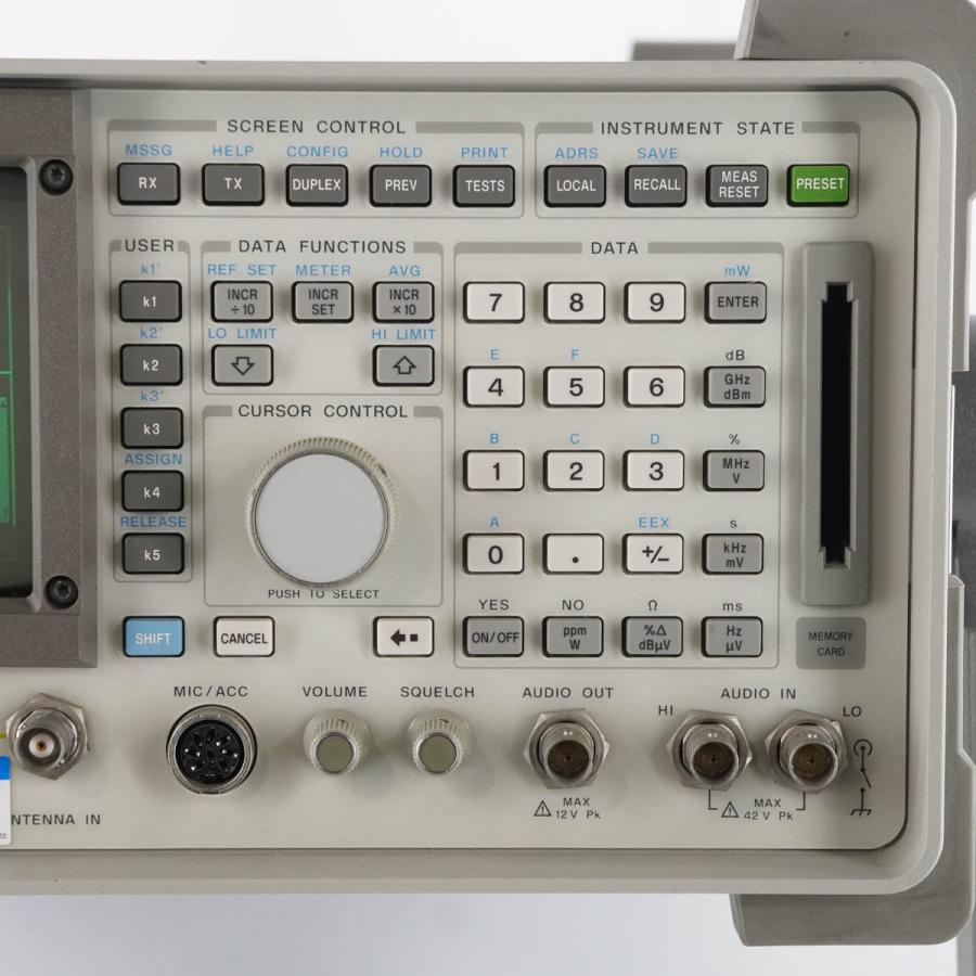 [DW]USED 8日保証 06/2020CAL hp 8920B RF COMMUNICATIONS TEST SET コミュニケーション ...