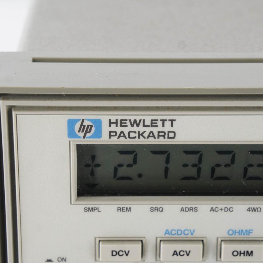 [DW]USED 8日保証 04/2022CAL hp 3457A MULTIMETER マルチメーター [04576-0021 ...