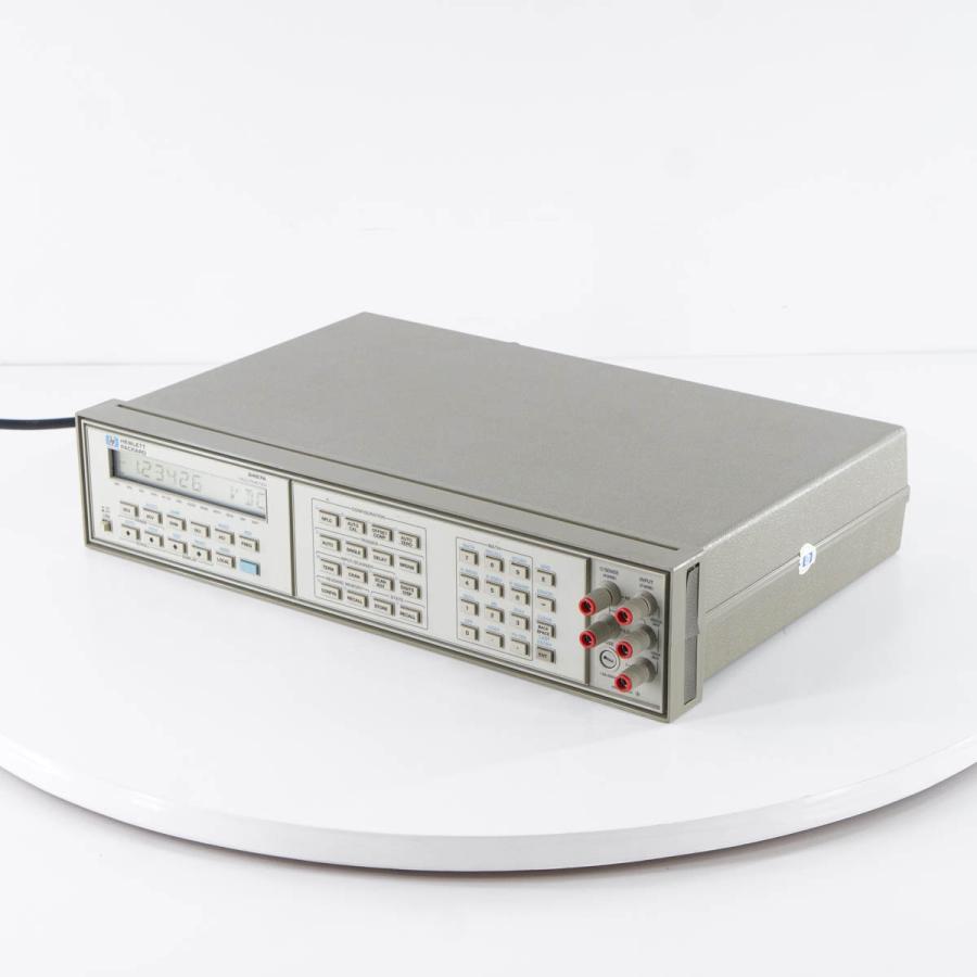 [DW]USED 8日保証 04/2021CAL hp 3457A MULTIMETER マルチメーター [04576-0023] : ソク ...