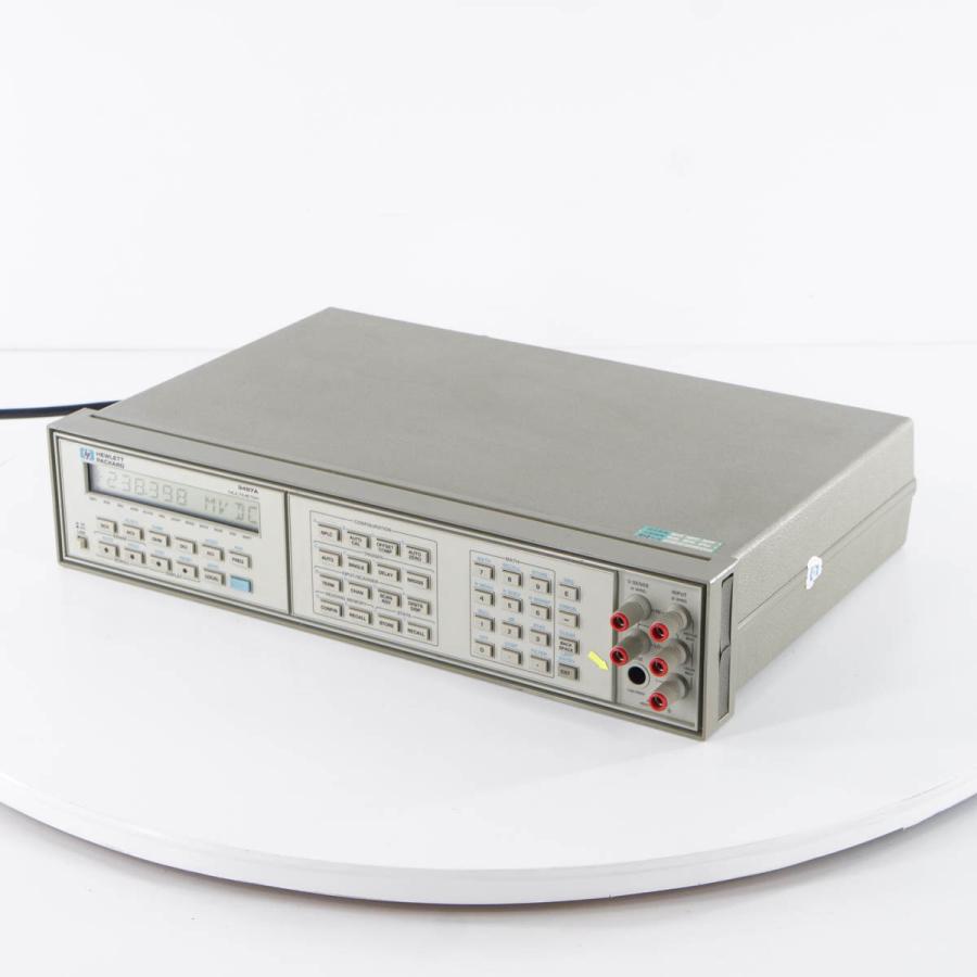 [DW]USED 8日保証 04/2021CAL hp 3457A MULTIMETER マルチメーター [04576-0024] : ソク ...