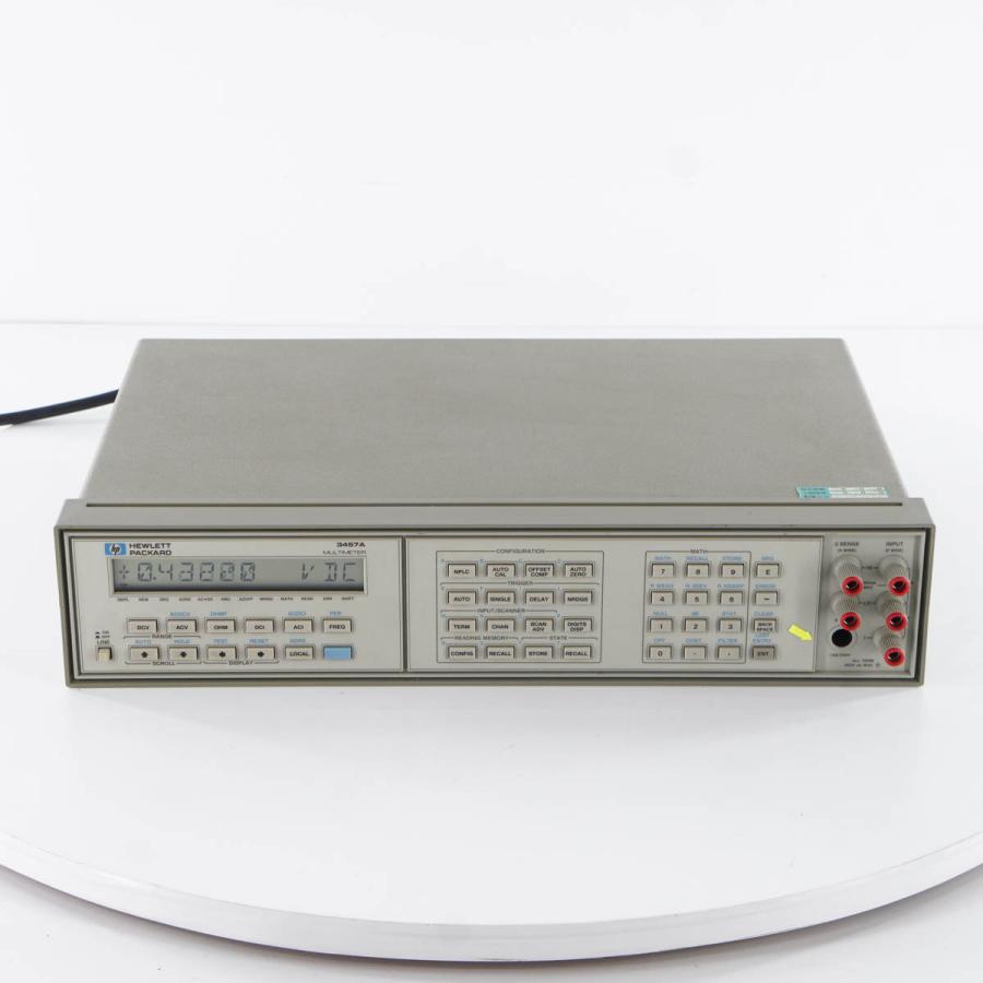 [DW]USED 8日保証 04/2021CAL hp 3457A MULTIMETER マルチメーター [04576-0024] : ソク ...