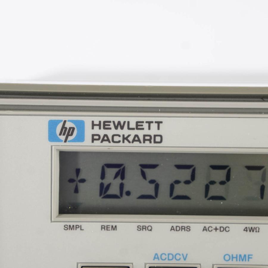 [DW]USED 8日保証 04/2021CAL hp 3457A MULTIMETER マルチメーター [04576-0024] : ソク ...