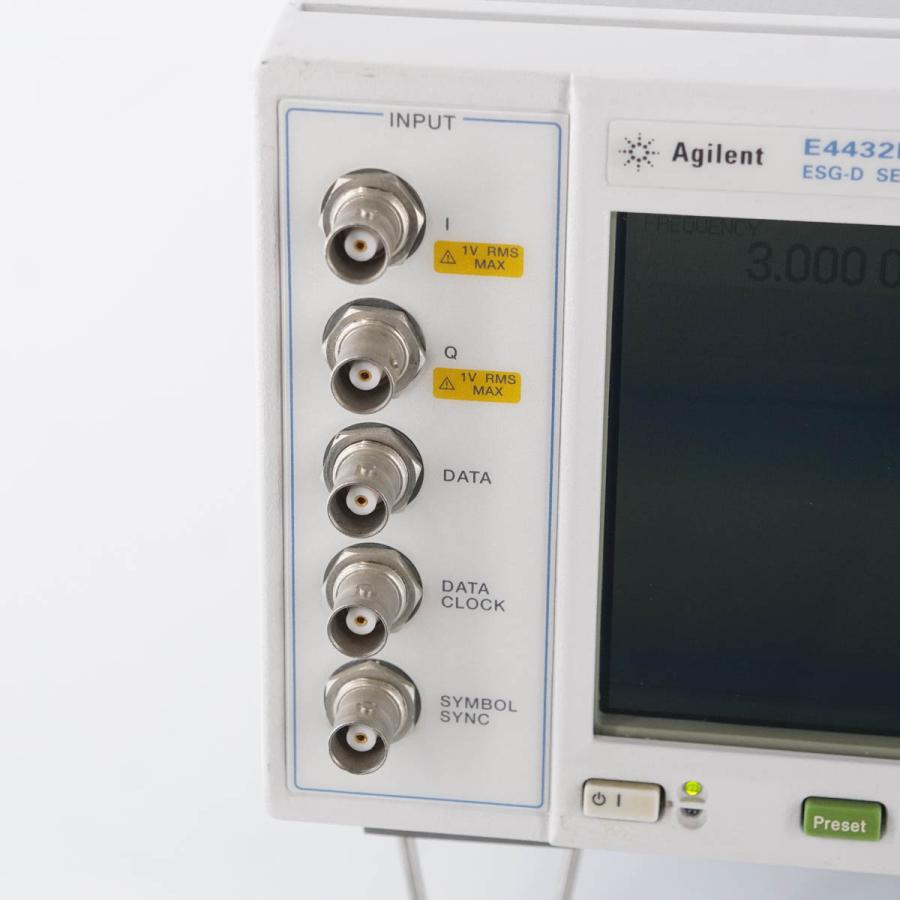 [JB]USED 現状販売 Agilent E4432B ESG-D SIGNAL GENERATOR シグナルジェネレーター OPT UK6 UN8 250kHz-3.0GHz [04587 ...