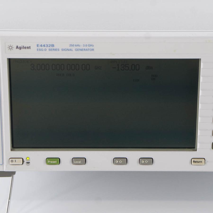 [JB]USED 現状販売 Agilent E4432B ESG-D SIGNAL GENERATOR シグナルジェネレーター OPT UK6 UN8 250kHz-3.0GHz [04587 ...
