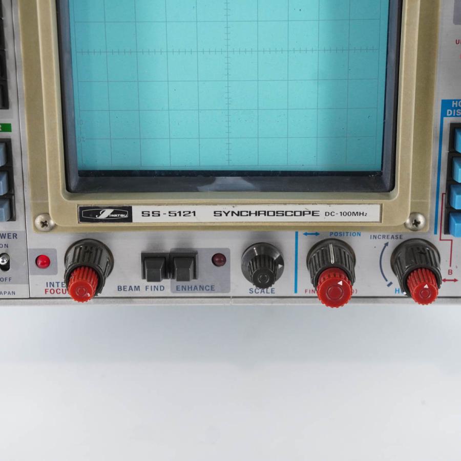 [JB]USED 現状販売 IWATSU SS-5121 SYNCHROSCOPE シンクロスコープ 100MHz 電源コード [04587-0012] :04587-0012 ...