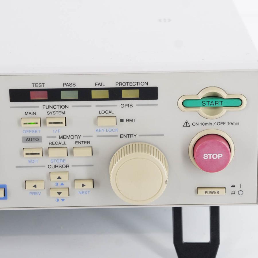 [JB]USED 現状販売 KIKUSUI TOS6210 EARTH CONTINUITY TESTER 電源コード [04587-0021 ...