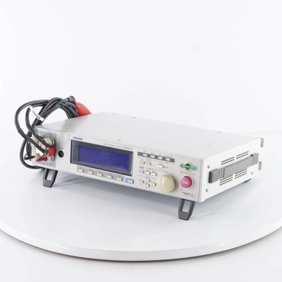 [JB]USED 現状販売 KIKUSUI TOS6210 EARTH CONTINUITY TESTER 電源コード [04587-0021 ...