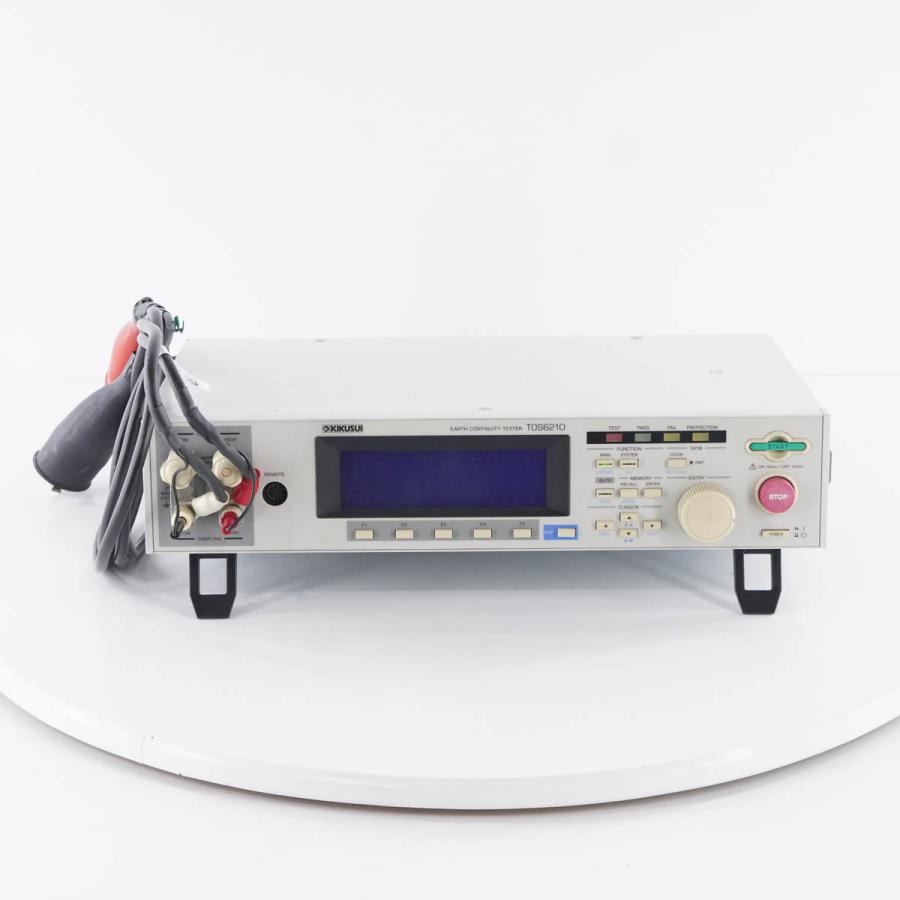 [JB]USED 現状販売 KIKUSUI TOS6210 EARTH CONTINUITY TESTER 電源コード [04587-0021 ...