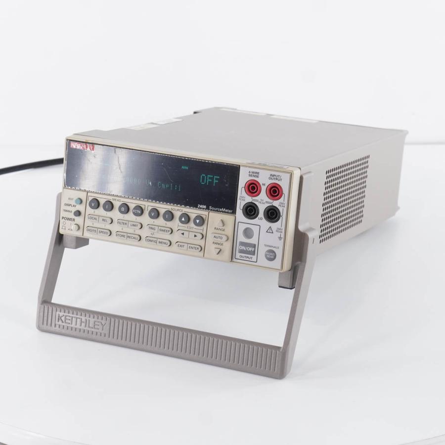 [DW]USED 8日保証 KEITHLEY 2400 SourceMeter ソースメーター 電源コード ソフトウェア 取扱説明書 ...