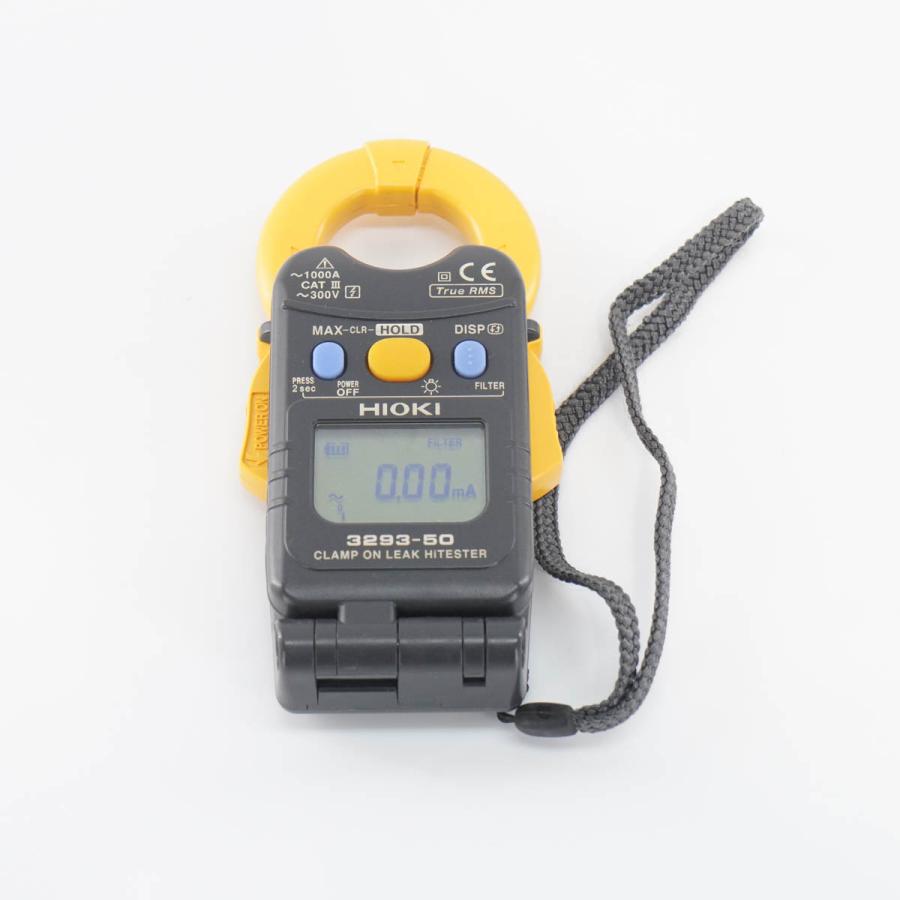 [DW]USED 8日保証 11/2020CAL HIOKI 3293-50 CLAMP ON LEAK HiTESTER クランプオンリーク ...