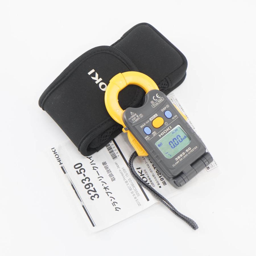[DW]USED 8日保証 2台入荷 02/2021CAL HIOKI 3293-50 CLAMP ON LEAK HiTESTER クランプ ...