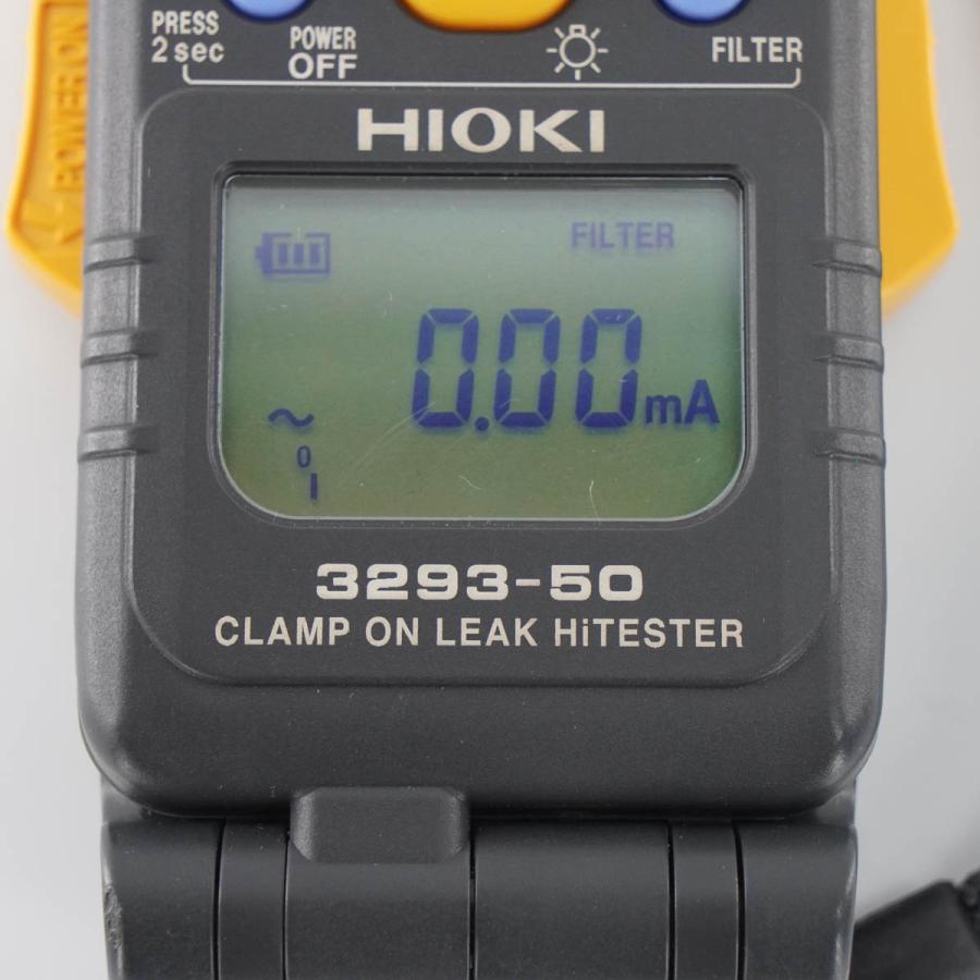 [DW]USED 8日保証 2台入荷 02/2021CAL HIOKI 3293-50 CLAMP ON LEAK HiTESTER クランプ ...