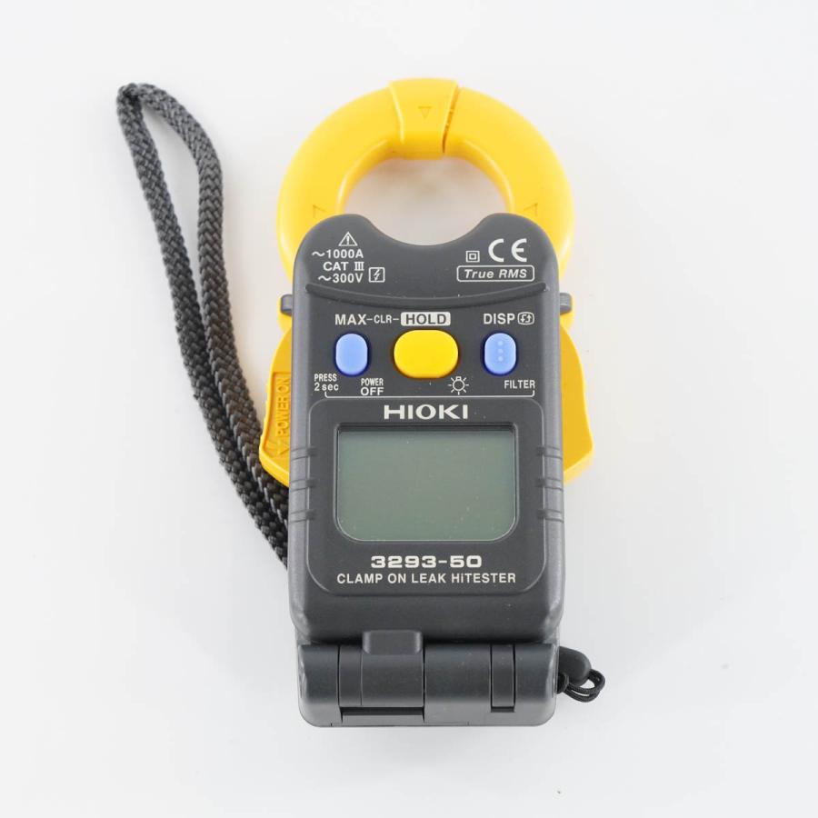 [JB]USED 現状販売 HIOKI 3293-50 CLAMP ON LEAK HiTESTER クランプオンリークハイテスター 取扱説明 ...