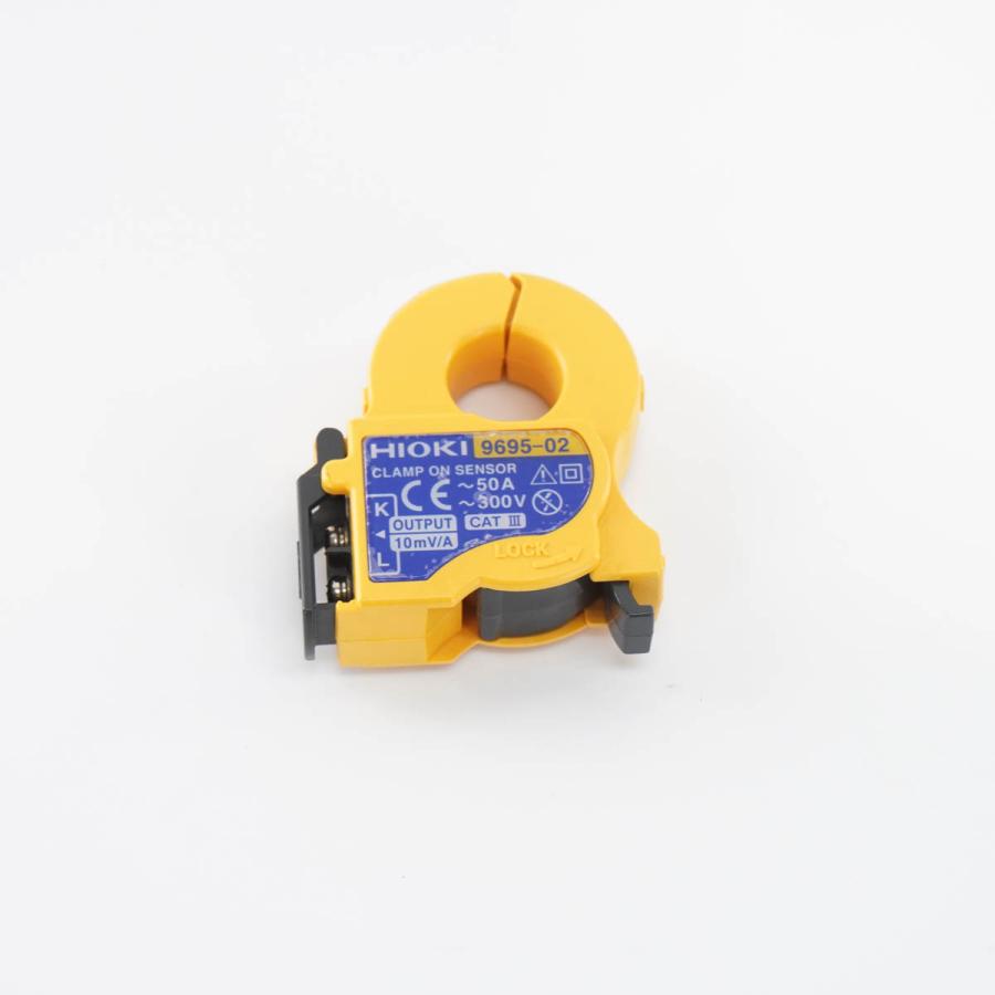 [DW]USED 8日保証 01/2019CAL HIOKI 9695-02 CLAMP ON SENSOR クランプオンセンサー 取扱説明書 ...