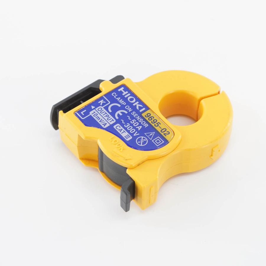 [DW]USED 8日保証 08/2019CAL HIOKI 9695-02 CLAMP ON SENSOR クランプオンセンサー 取扱説明書 ...