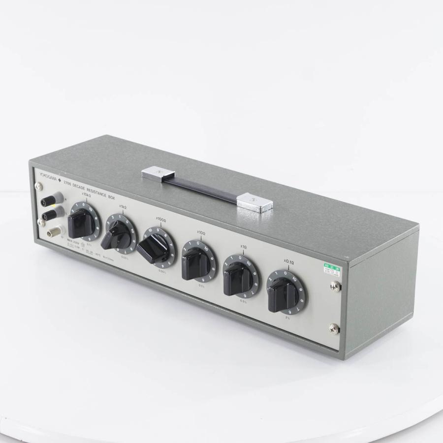 [DW]USED 8日保証 08/2022CAL YOKOGAWA 2786 278610 DECADE RESISTANCE BOX 取扱説明書 [04599-0119] : ソクラボ ...