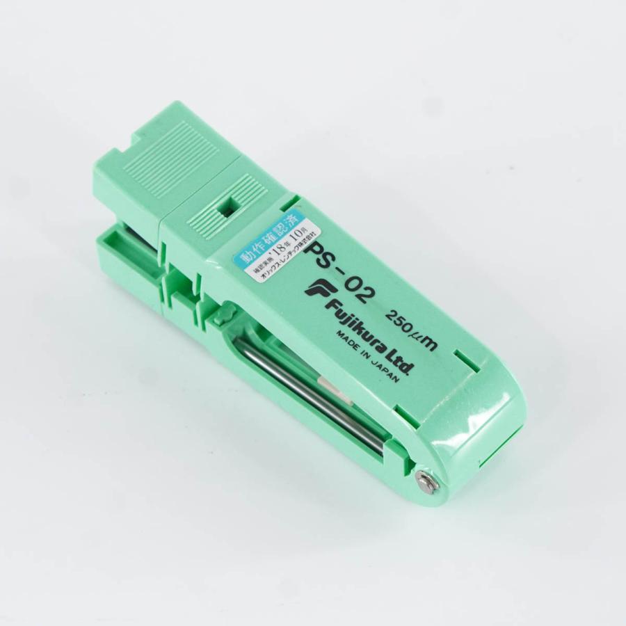 [PG]USED 8日保証 Fujikura PS-02 プライマリーコートストリッパー 光ファイバ 融着接続機関連 250μm 取扱説明書 [04599-0435] : ソクラボショップ ...