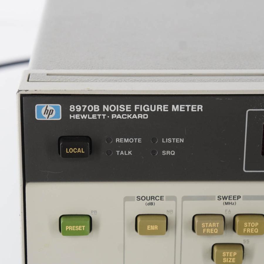 [JB]USED 現状販売 hp 8970B NOISE FIGURE METER ノイズフィギュアメーター UK6 020 電源コード ...