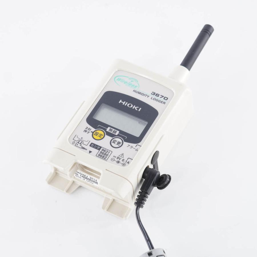 [DW]USED 8日保証 10/2019CAL HIOKI 3670 HUMIDITY LOGGER ACアダプター 取扱説明書 [04599-0796] : 04599-0796 ...