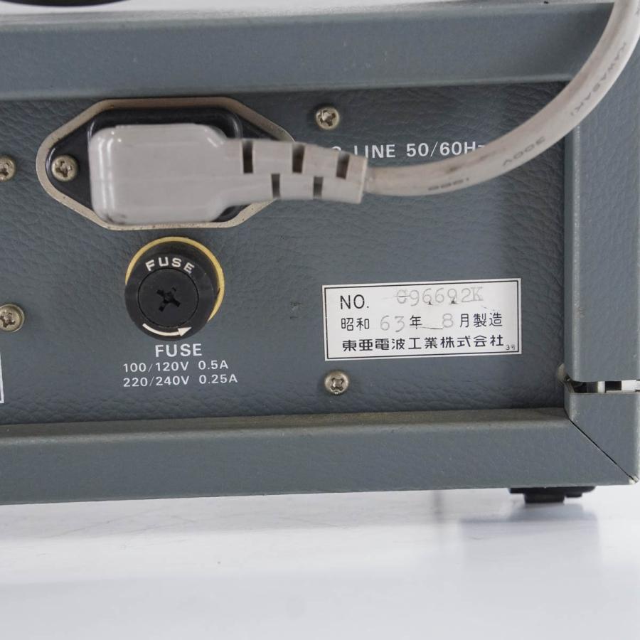 [DW]USED 8日保証 TOA FS-2201 SYNTHESIZED FUNCTION GENERATOR ファンクションジェネレーター 電源コード [04600-0008] : ソク ...