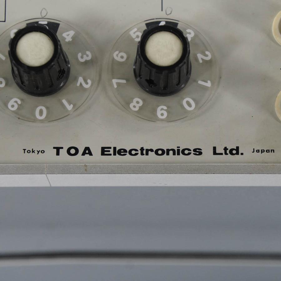 [DW]USED 8日保証 TOA FS-2201 SYNTHESIZED FUNCTION GENERATOR ファンクションジェネレーター 電源コード [04600-0008] : ソク ...