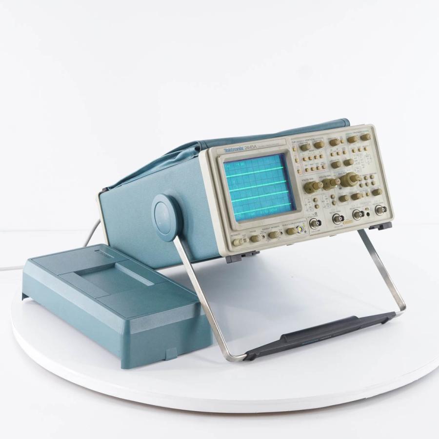[DW]USED 8日保証 Tektronix 2445A OSCILLOSCOPE オシロスコープ 150MHz 電源コード [04600 ...