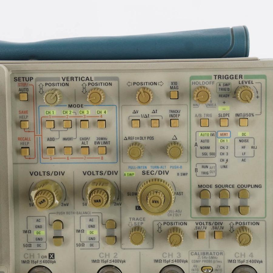 [DW]USED 8日保証 Tektronix 2445A OSCILLOSCOPE オシロスコープ 150MHz 電源コード [04600 ...