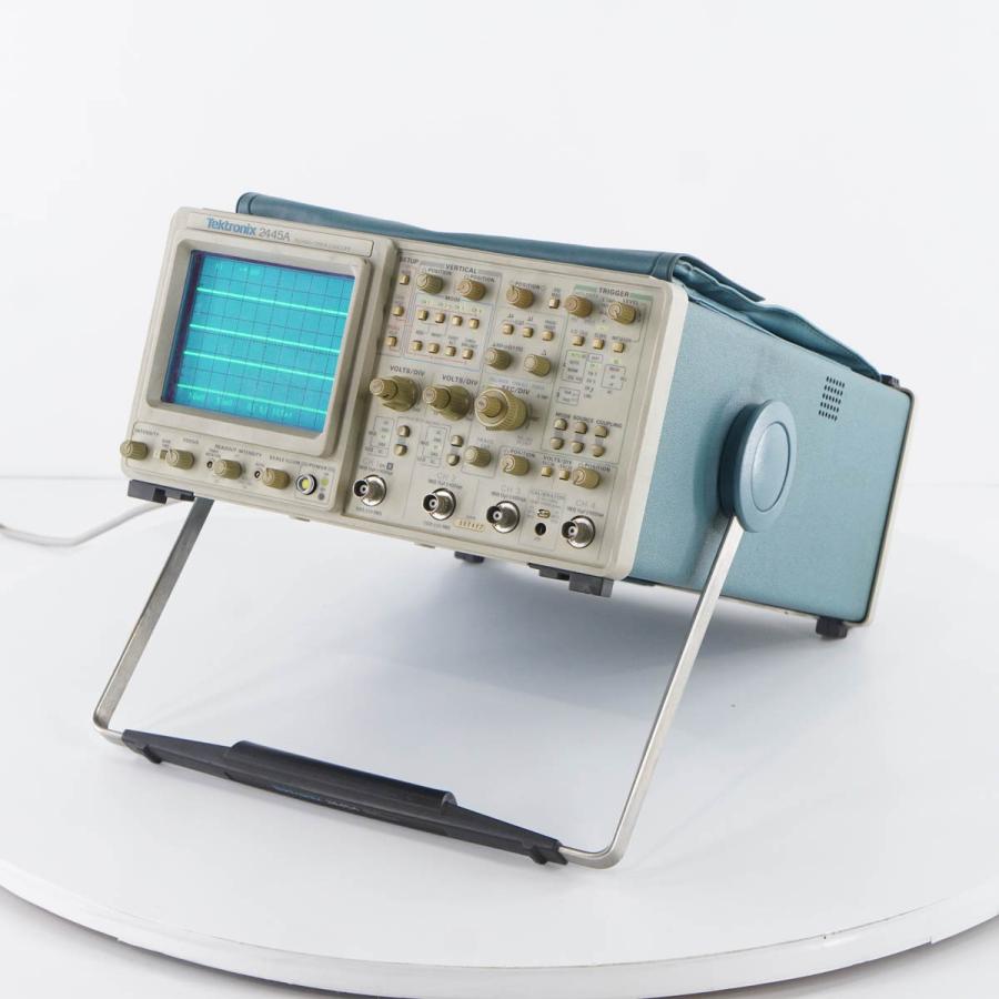 [DW]USED 8日保証 Tektronix 2445A OSCILLOSCOPE オシロスコープ 150MHz 電源コード [04600 ...