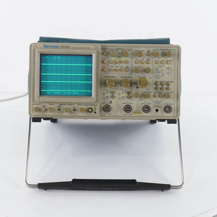 [DW]USED 8日保証 Tektronix 2445A OSCILLOSCOPE オシロスコープ 150MHz 電源コード [04600 ...