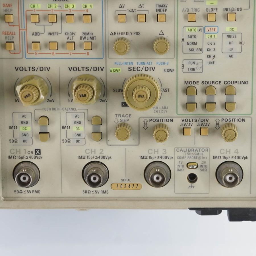 [DW]USED 8日保証 Tektronix 2445A OSCILLOSCOPE オシロスコープ 150MHz 電源コード [04600 ...