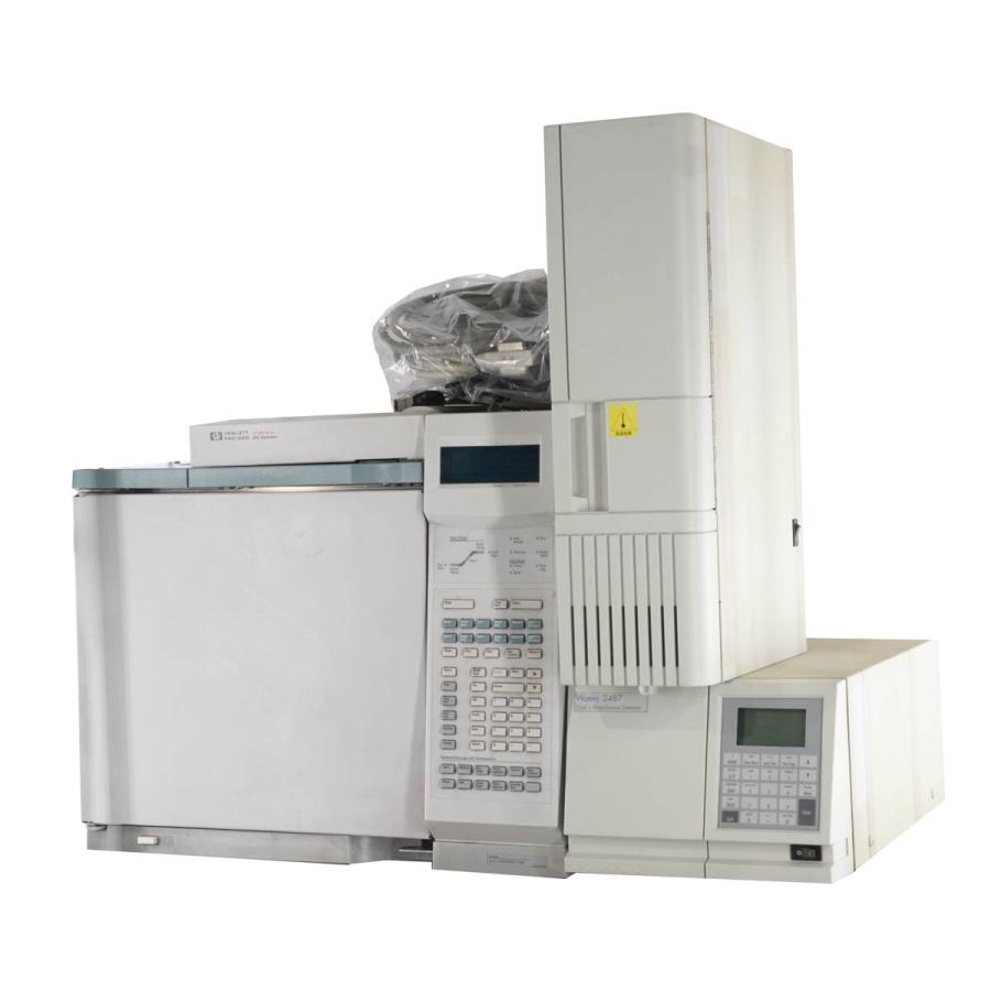 [DW]USED 8日保証 セット HP Waters G1530A 2487 6890 Series GC System GAS ...