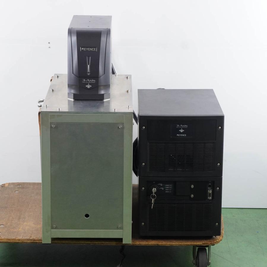 [PG]USED 8日保証 KEYENCE MD-V9900 3-Axis YVO4 LASER MARKER レーザーマーカー MC-P1 ...