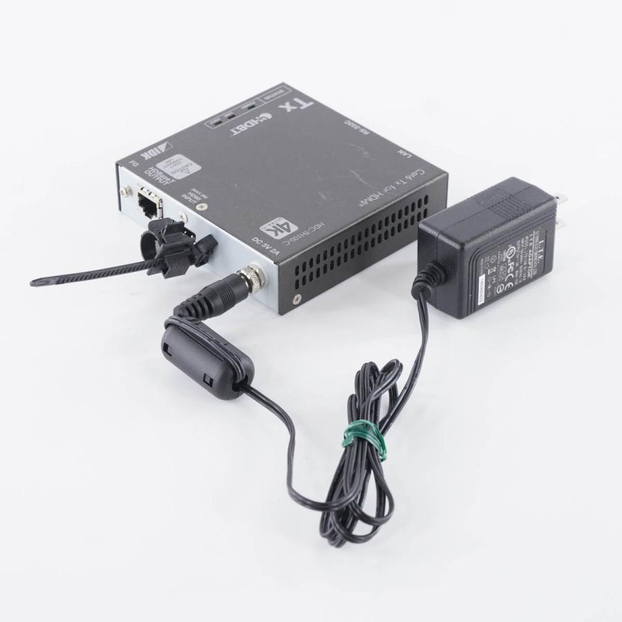[PG]USED 8日保証 5台入荷 IDK HDC-TH100-C HDMI 送信機 ツイストペアケーブル延長器 4K Cat6 Tx AC ...