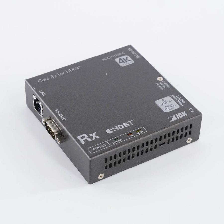 [PG]USED 8日保証 5台入荷 IDK HDC-RH100-C HDMI 受信機 ツイストペアケーブル延長器 4K Cat6 Rx ...