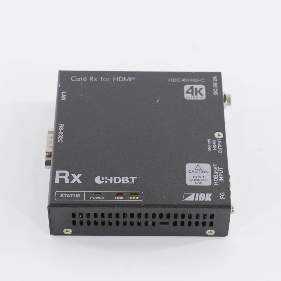[PG]USED 8日保証 5台入荷 IDK HDC-RH100-C HDMI 受信機 ツイストペアケーブル延長器 4K Cat6 Rx ...