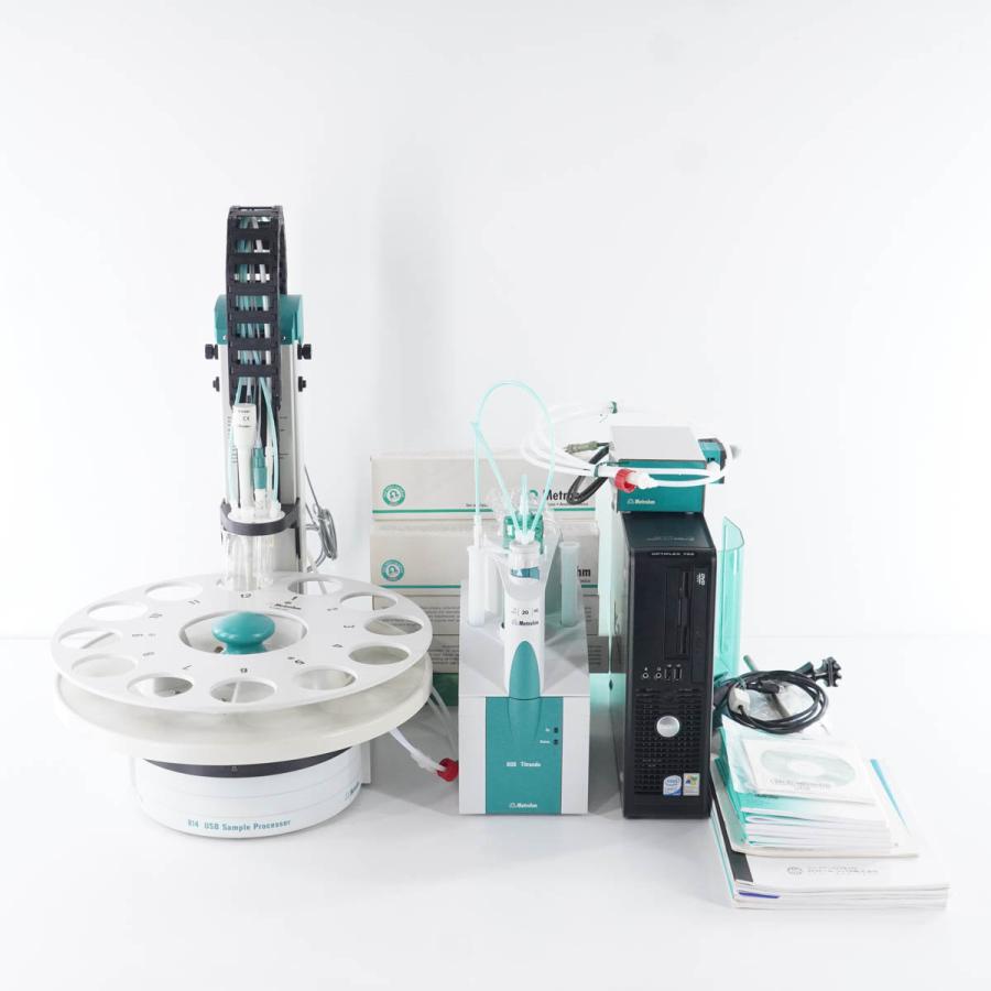 [DW]USED 8日保証 Metrohm 808 814 823 Titrando タイトランド 自動滴定装置 電位差滴定装置 ソフトウェア ...