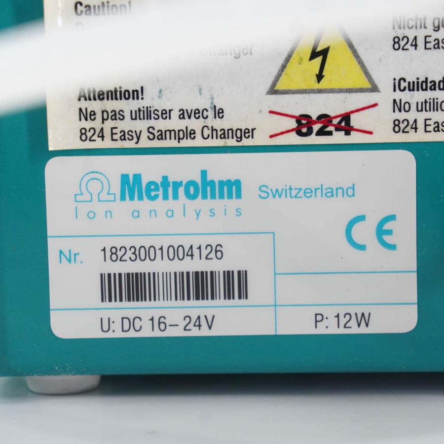 [DW]USED 8日保証 Metrohm 808 814 823 Titrando タイトランド 自動滴定装置 電位差滴定装置 ソフトウェア ...