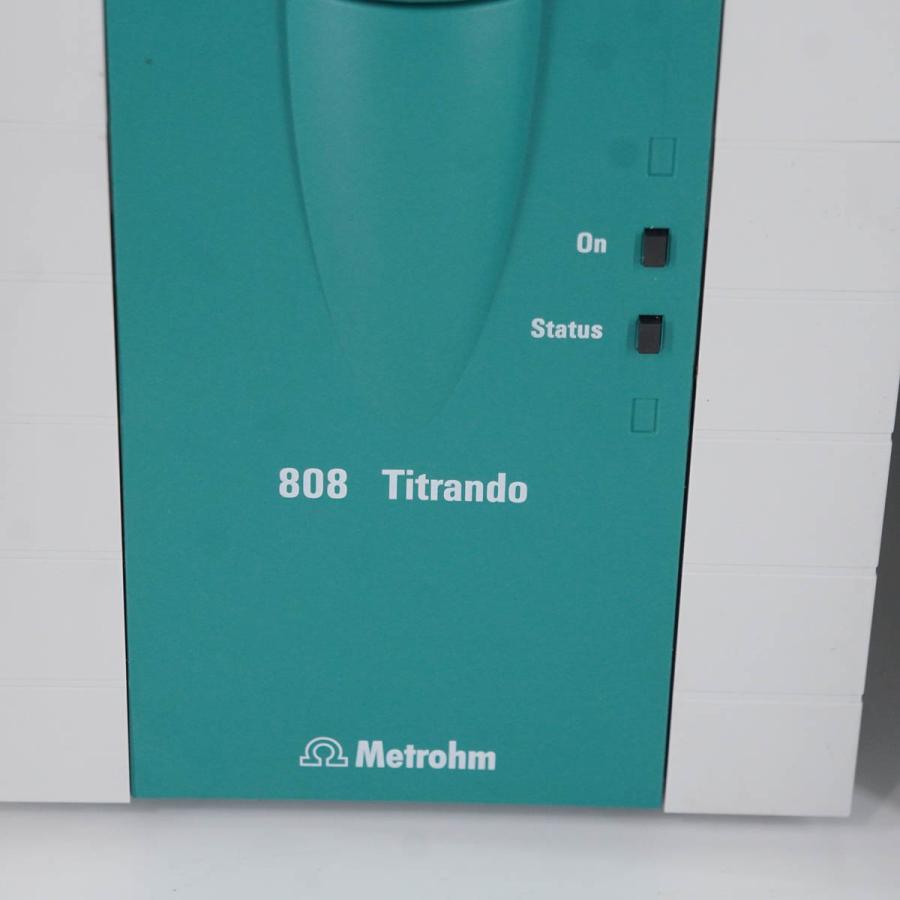 [DW]USED 8日保証 Metrohm 808 814 823 Titrando タイトランド 自動滴定装置 電位差滴定装置 ソフトウェア ...
