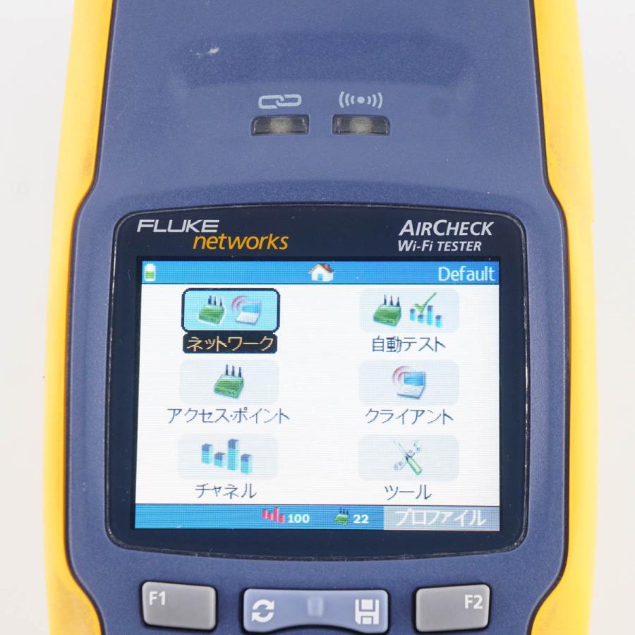 [DW]USED 8日保証 2台入荷 FLUKE AIR CHECK Wi-Fi TESTER ACアダプター ソフトウェア 取扱説明書 ...