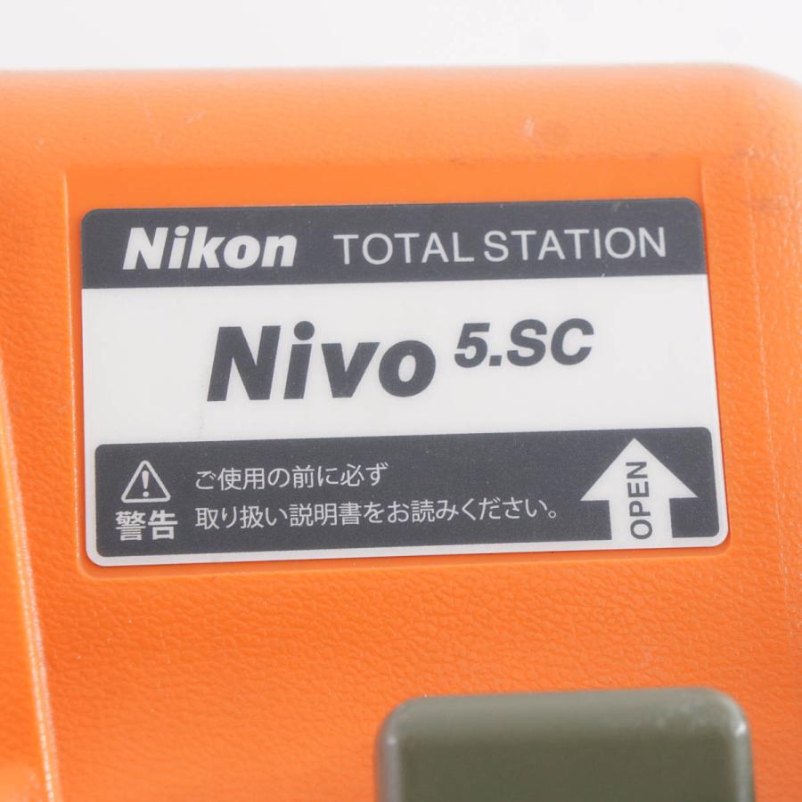 [PG]USED 8日保証 NIKON Nivo 5.sc TOTAL STATION トータルステーション ACアダプター [04618 ...