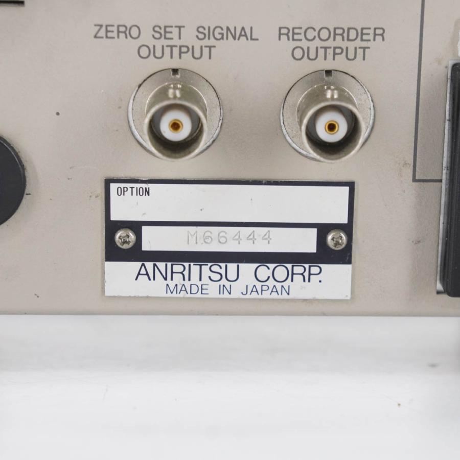 [DW]USED 8日保証 セット Anritsu ML4803A MA4701A POWER METER SENSOR パワーメーター パワーセンサー 電源コード [04618-0138 ...