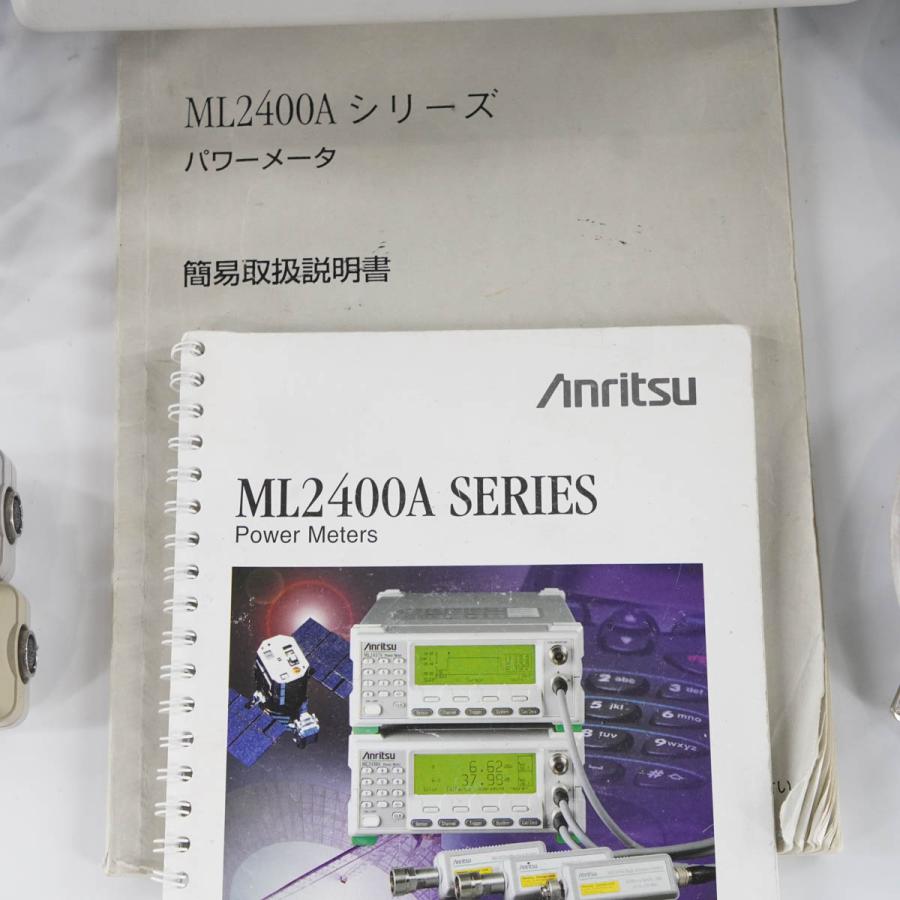 [DW]USED 8日保証 セット Anritsu ML2437A MA2472B MA2422B Power Meter Sensor ...
