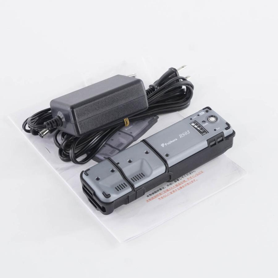 [DW]USED 8日保証 11台入荷 Fujikura RS03 多心光ファイバストリッパー Ribbon Stripper ACアダプター 取扱説明書 [04618-0212 ...